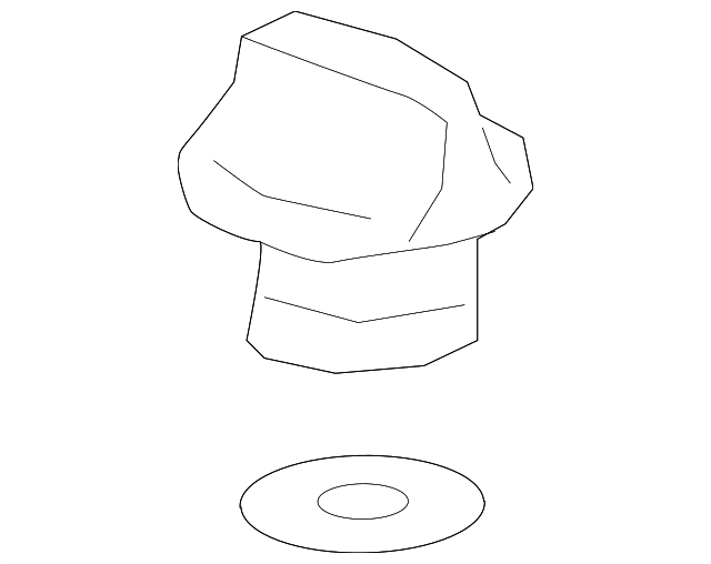 2016-2024 GM Engine Oil Filler Cap 55490786 GM | GMPartsDirect.com