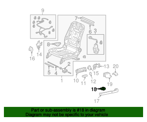81679-TA0-A71ZD - Cover L Rail (Upper) (Inner)*NH597L* (Dark Atlas Gray ...