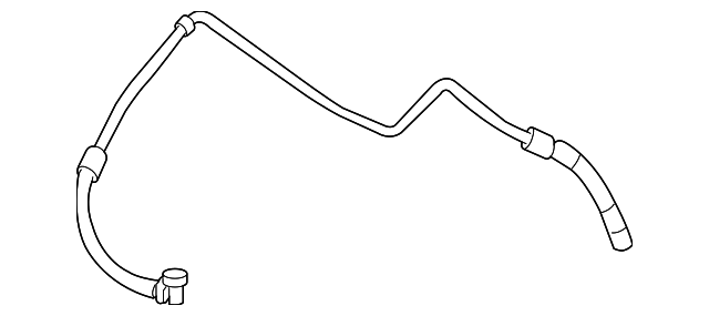 31280864 - Power Steering Return Hose 2011-2016 Volvo | Euro Parts 4 Less