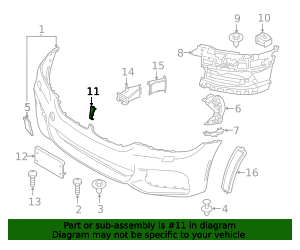 51137412425 - 2018-2019 BMW 640i xDrive Gran Turismo Center Cover (51 ...