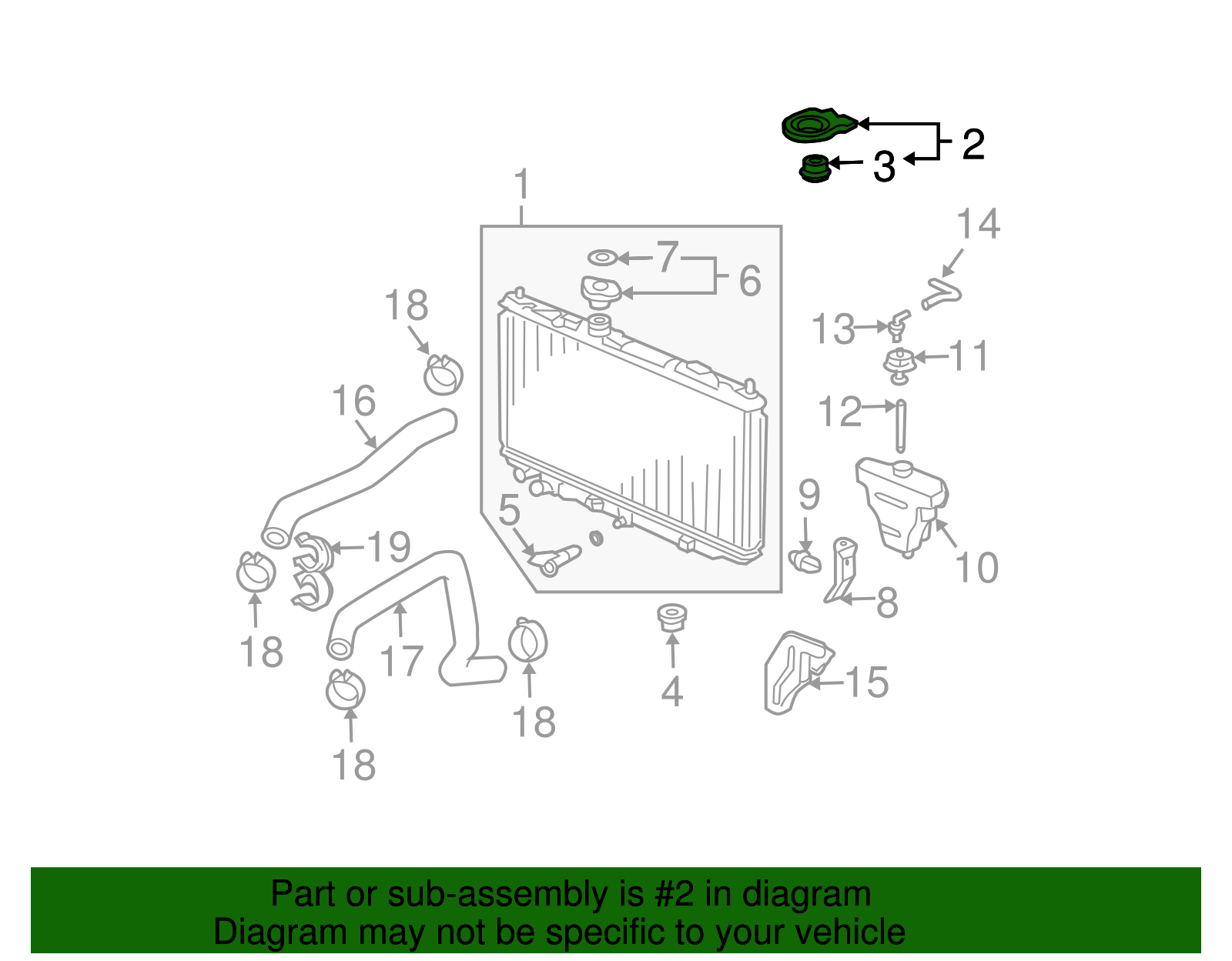 1999-2008 Acura Radiator Bracket 74171-S87-A00 | OEMAcuraPart