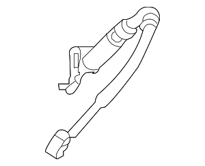 2009-2011 Mopar Flex Hose - Passenger Side (RH) 55398310AH | TascaParts.com