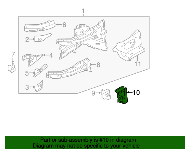31462234 - Side Reinforced - 2018-2020 Volvo XC60 | Volvo OEM Parts Direct