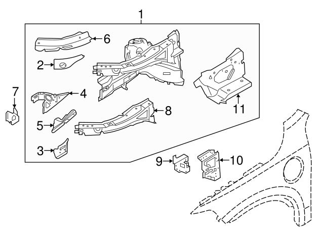 31463421 - Upper Rail 2018-2023 Volvo XC60 | My Swedish Parts