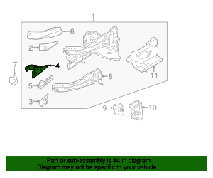 32318182 - Front Reinforced - 2017-2020 Volvo | Volvo OEM Parts Direct