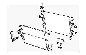 2019-2024 Ram 1500 Cooling Module 68268592AF | Mopar Parts Canada