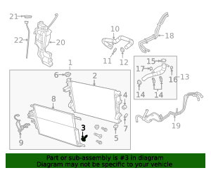 2014-2019 Mopar Radiator Screw 6511036AA | TascaParts.com