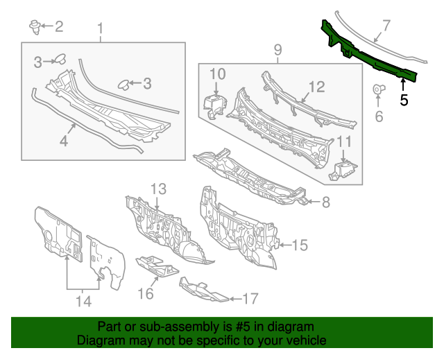 2016-2022 Lexus Silencer 55211-0E020 | OEM Parts Online