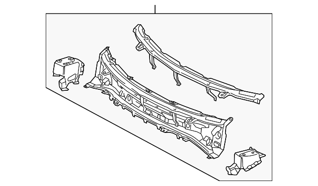 55700-0E100 - Upper Dash Panel 2016-2022 Lexus | Longo Lexus Parts