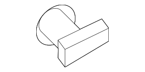 2017-2025 Kia Front Seal Clip 86438-A5000 | Kia Automotive Parts