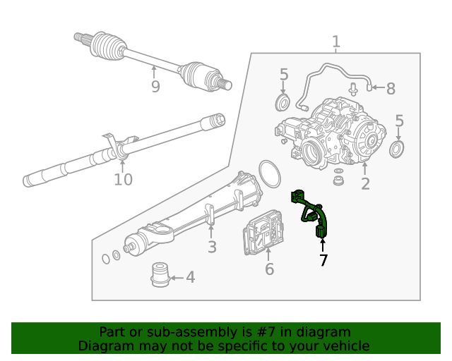 23243908 - Rear Differential Clutch Control Module Harness 2016-2020 ...