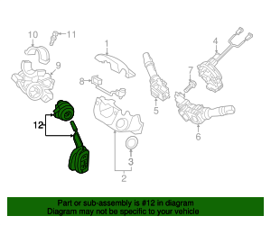 2013-2019 Hyundai Ignition Lock Assembly 81900-4ZC00 | QuirkParts