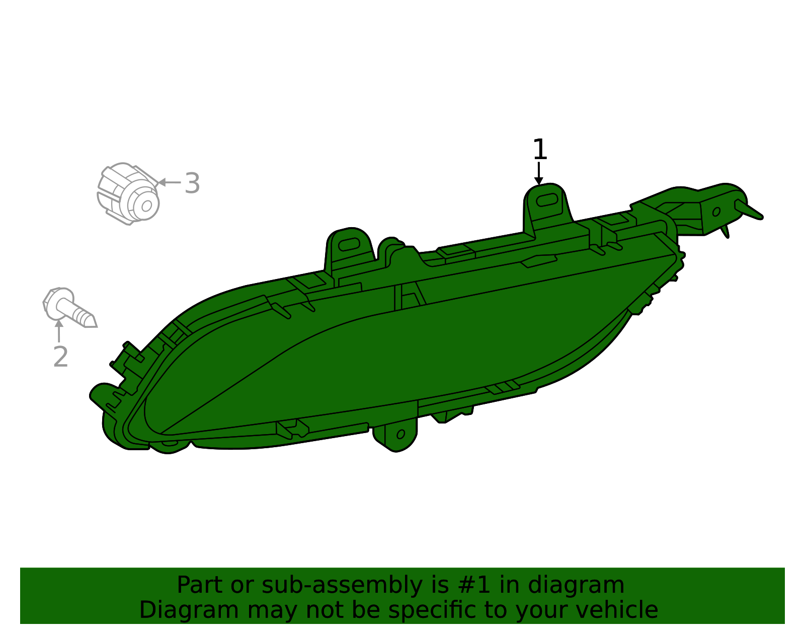 2021-2024 Toyota Venza Lens & Housing 81541-48011 | Toyota Parts Center