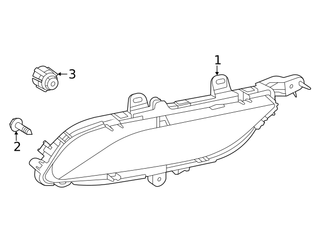 2021 Toyota Venza Lens & Housing 81541-48011 | Toyota Parts Center