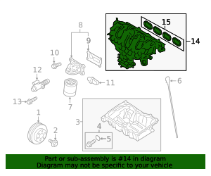Genuine OEM Ford Part - Intake Manifold P2GZ-9424-A | Genuine OEM Ford ...