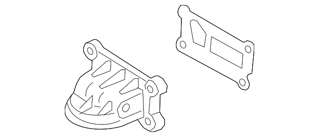 Genuine OEM Ford Part - Engine Oil Filter Adapter P2GZ-6881-A | Genuine ...