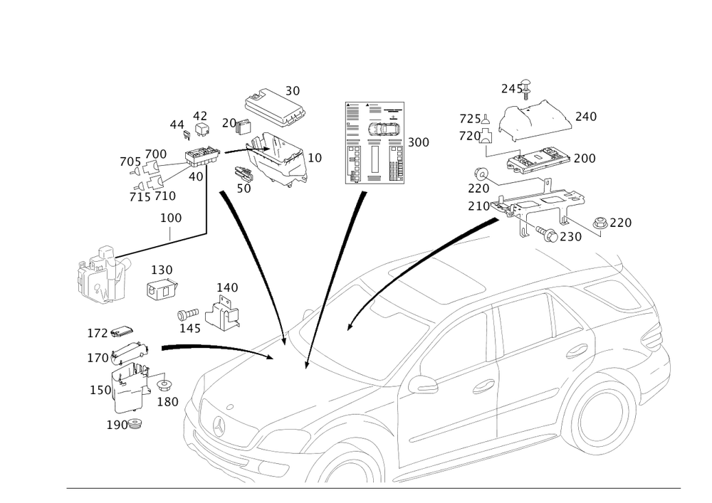 164-540-35-72 - Relay Unit 2002-2012 Mercedes-Benz | Mercedes-Benz USA ...