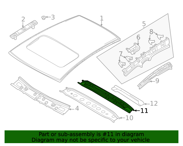 2020-2024 Mazda CX-30 Reinforcement DGH9-70-664 | Florida Mazda Parts