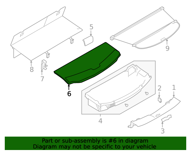 849B8-4BC1D - Lid 2017-2019 Nissan Rogue | Nissan Parts & Accessories ...