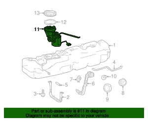 906-470-30-94 - Fuel Pump Assembly 2010-2018 Mercedes-Benz | Mercedes ...