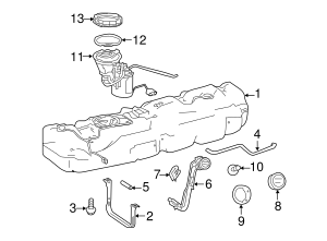 9064702500 - Fuel Pump Assembly 2010-2018 Mercedes-Benz | Mercedes-Benz ...