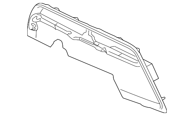 2008-2015 Mitsubishi Lancer Grille Surround 7450A372 | Mitsubishi Parts ...