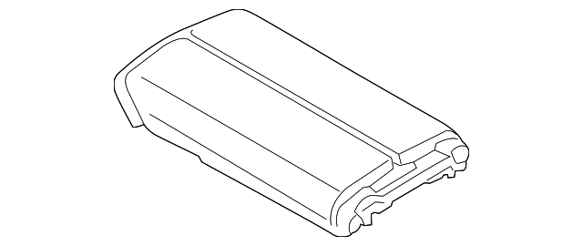 51166996367 - 2019-2022 BMW Armrest (51-16-6-996-367) | BMW of South ...
