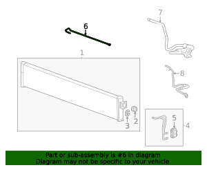 84431283 - Automatic Transmission Fluid Cooler Inlet Line 2019-2024 ...