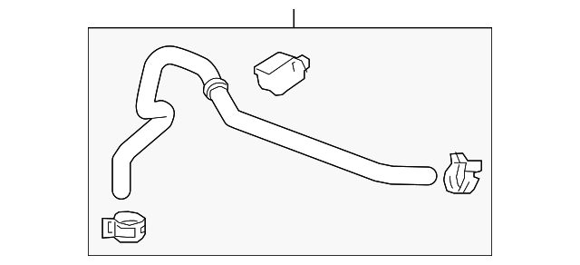 2023-2024 Honda Civic Vacuum Hose 46405-T60-A01 | OEM Parts Online