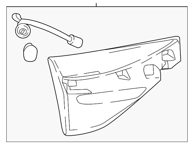 Genuine OEM GM Part - Combo Lamp Assembly 2022-2024 Buick Enclave ...