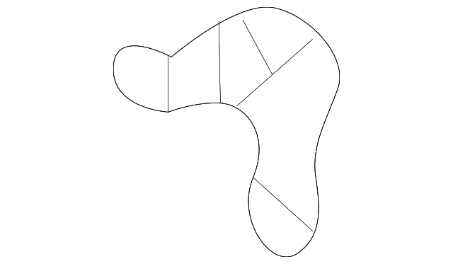 2018-2024 GM Body Side Rear Compartment Lid Bumper Bracket 22977962 GM ...