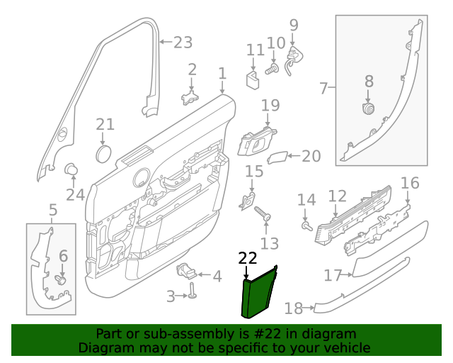 LR095038 - Speaker Grille 2017-2022 Land Rover Range Rover Sport | Land ...