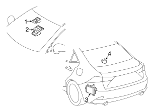 2015-2017 Lexus Front Camera Cover 86466-24020 | OEM Parts Online