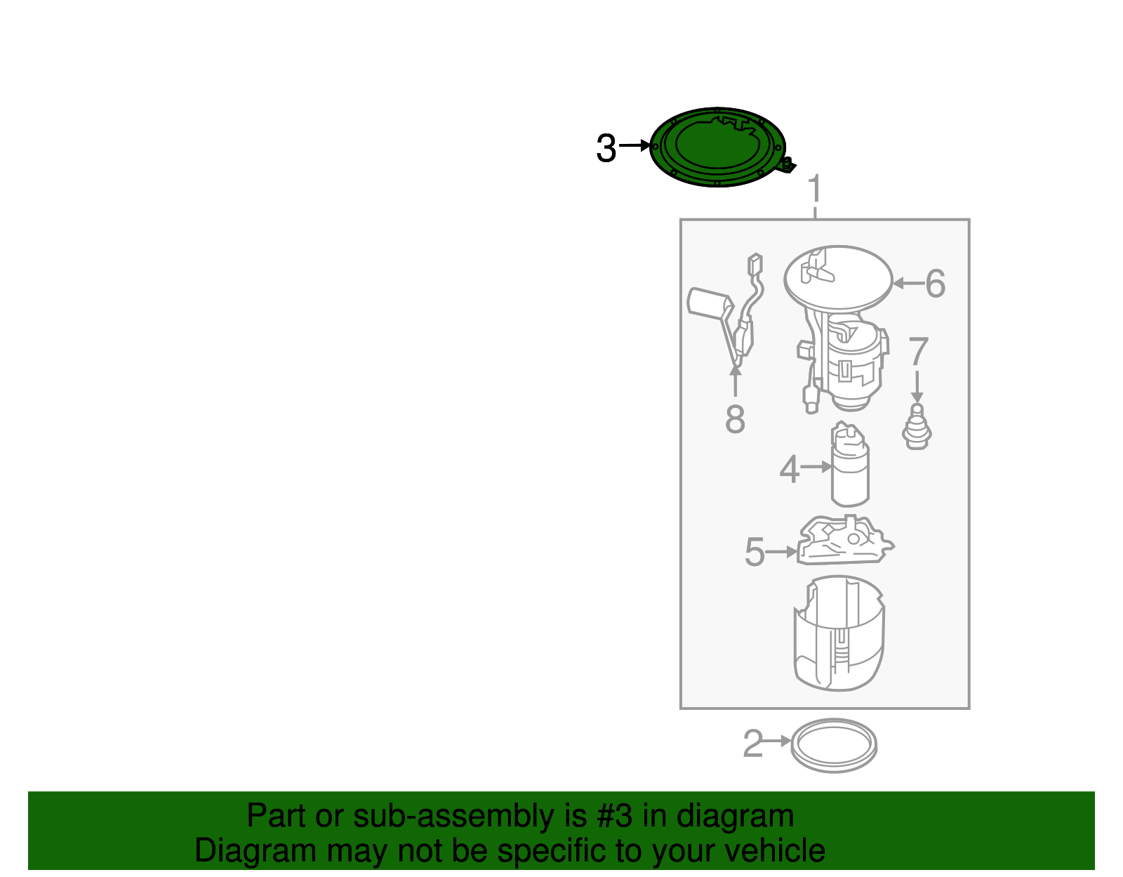 2014-2021 Mazda Fuel Pump Assembly Retainer Ring GHP9-42-16X | OEM ...