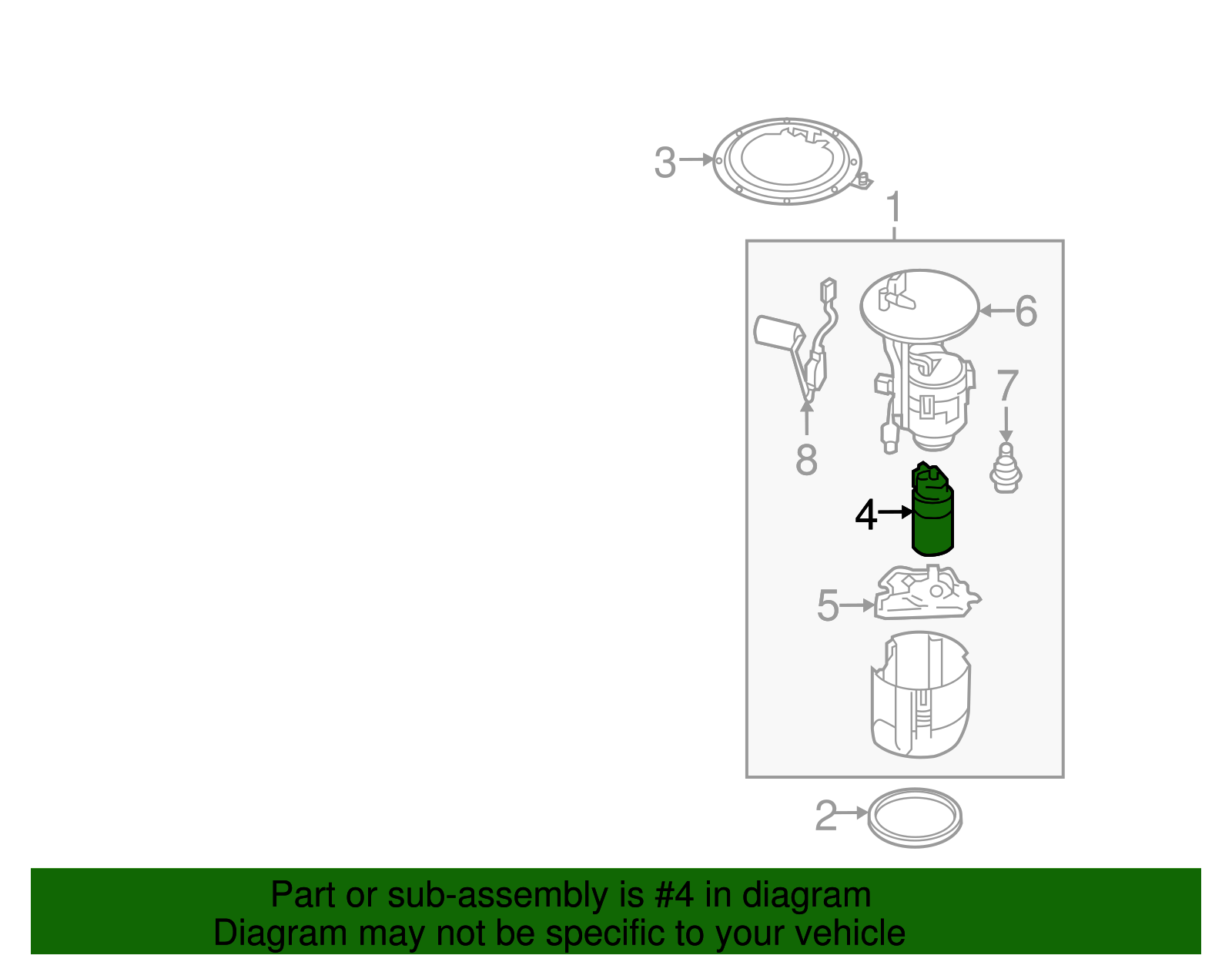 2012-2020 Mazda Fuel Pump PE0113350 | Retail Performance Auto Parts