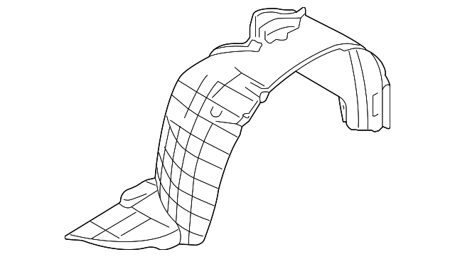 63842-9KK0A - Fender Liner 2015-2019 Nissan Versa | Nissan Parts ...