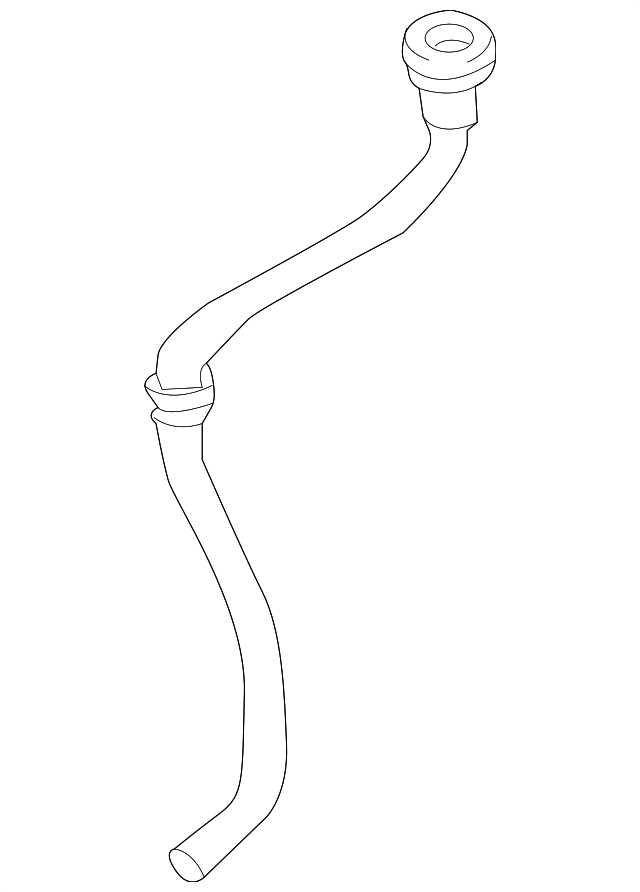 427-825-598 - Drain Hose 2011-2015 Audi R8 | Audi OEM Parts