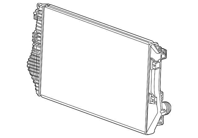 2020-2025 GM Charge Air Cooler 84747171 GM | GMPartsDirect.com