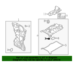 2011-2022 Hyundai Valve Cover Seal 22443-2E000 | OEM Parts Online