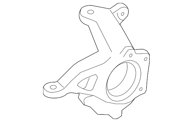 2018-2023 Jeep Wrangler Knuckle - Driver's Side (LH) 68388829AA ...