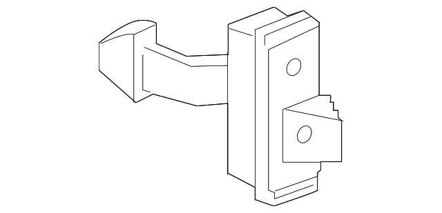 85631336 - Front Side Door Check Link AutoNationParts.com