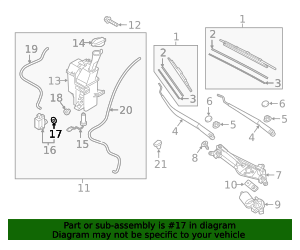 2014-2024 Hyundai Washer Pump Screen 98515-1W000 | OEM Parts Online