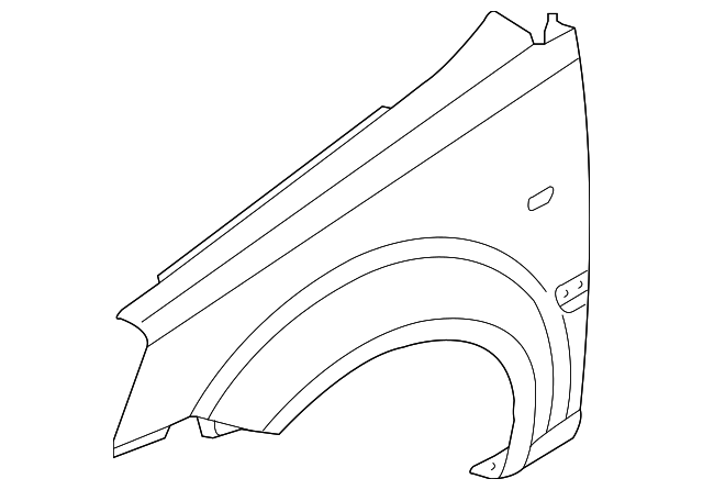 66311-1G300 - Fender 2006-2011 Kia | Kia.Parts Store