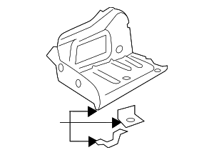 Genuine BMW 41-00-7-413-069 | Extension Panel | FREE Shipping on Most ...