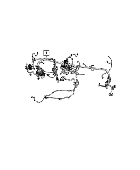 Wiring, Instrument Panel for 2022 Ram 3500 | TascaParts.com