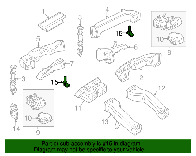 4B0-820-539 - Temp Sensor 1998-2024 Audi | AutoNationParts.com