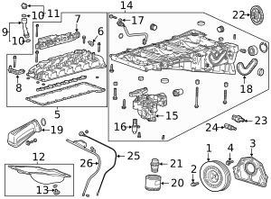 2020-2024 Chevrolet Sensor (Replaces 55488247) 12727099 GM ...