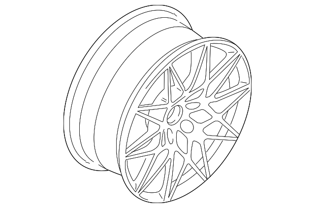 Genuine BMW 36-10-8-090-192 | F8x M3 & M4 20" Style 666M Rims - Ferric ...