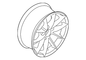 36116796250 - 2014-2020 BMW Wheel, Alloy (36-11-6-796-250) | BMW of ...