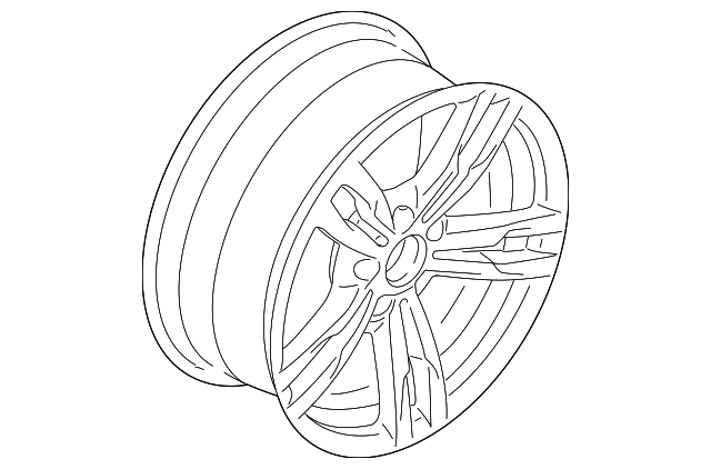 36117846778 - 2014-2019 BMW Wheel, Alloy (36-11-7-846-778) | BMW of ...
